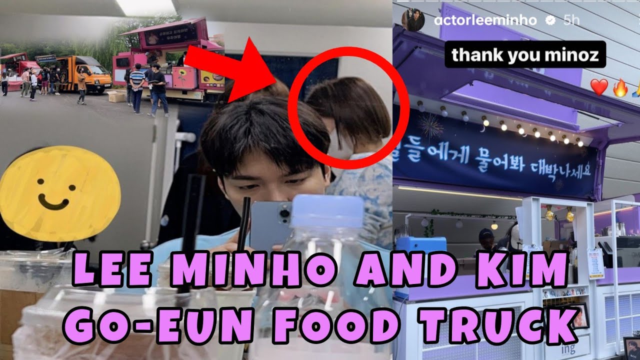 LEE MINHO AND KIM GO-EUN'S FOODTRUCKS | NEW INSTAGRAM POST OF LEE MINHO ...
