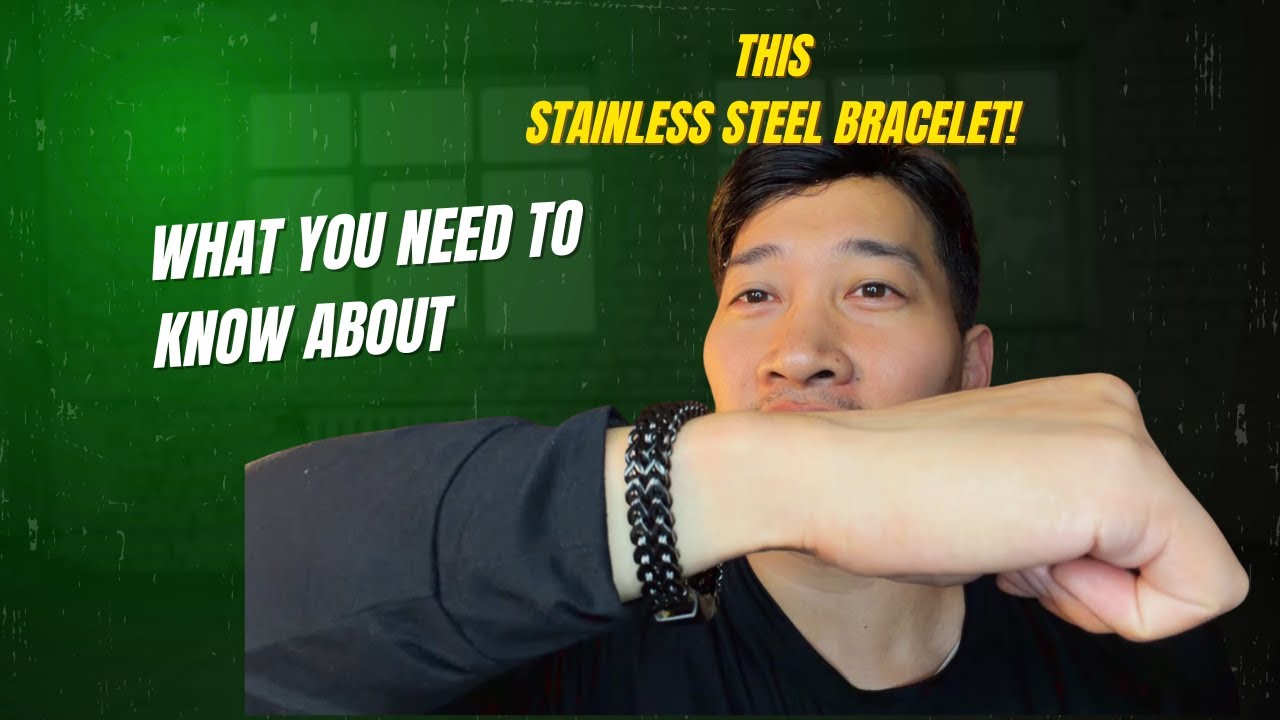 This Stainless Steel Bracelet Instantly Levels Up Any Outfit - YouTube