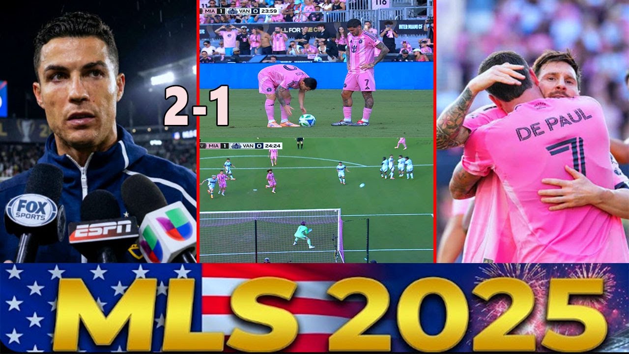 No One Like Messi! CR7 Praises Him After Inter Miami vs Vancouver MLS ...