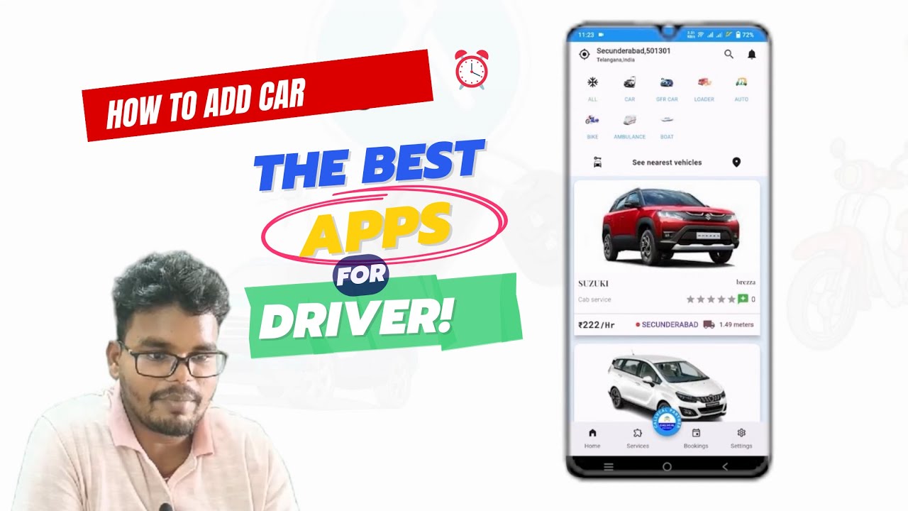 Callvcal : How to add car #upload #car on Callvcal App - YouTube