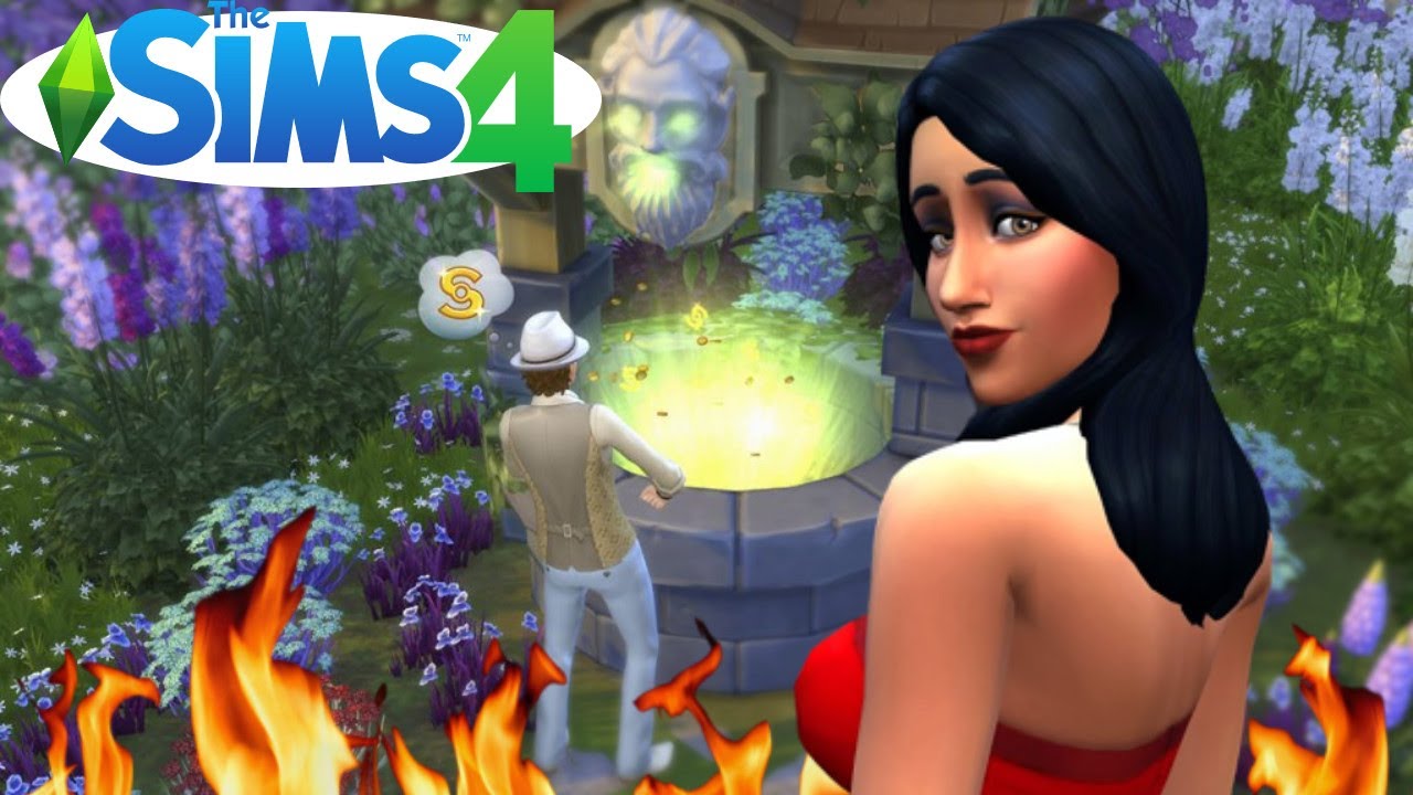 I SET EVERYTHING ON FIRE | THE SIMS 4 - YouTube