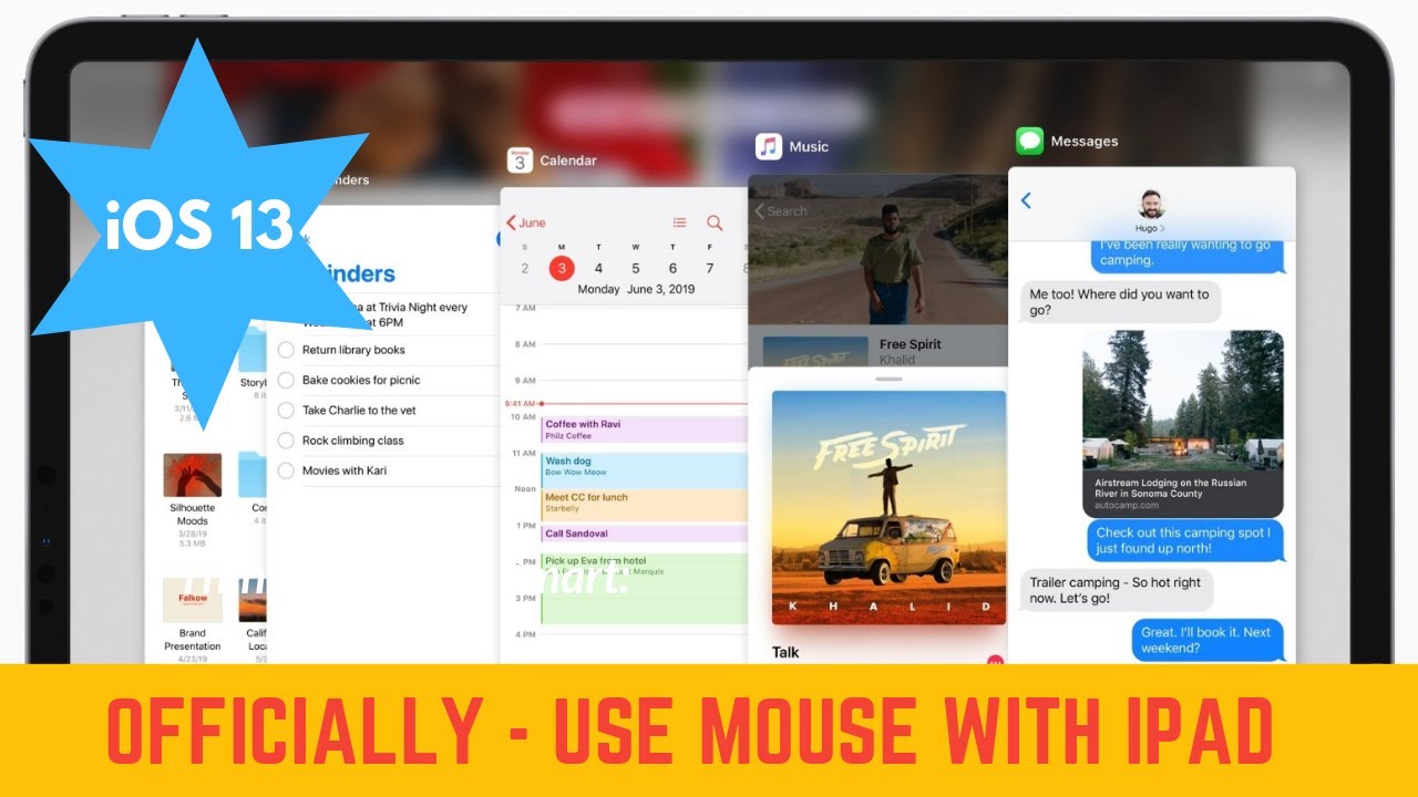 Finally iOS supports Magic Mouse with iPad Pro on iPadOS (iOS 13) - YouTube