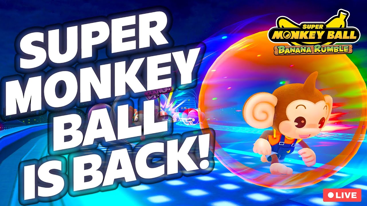 Super Monkey Ball: Banana Rumble - CRAZY monkey chaos! FUN levels ...