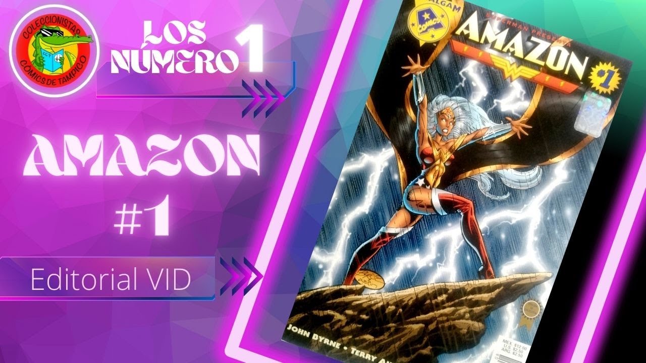 AMAZON #1 amalgam cómics Editorial VID Los Número 1 - YouTube