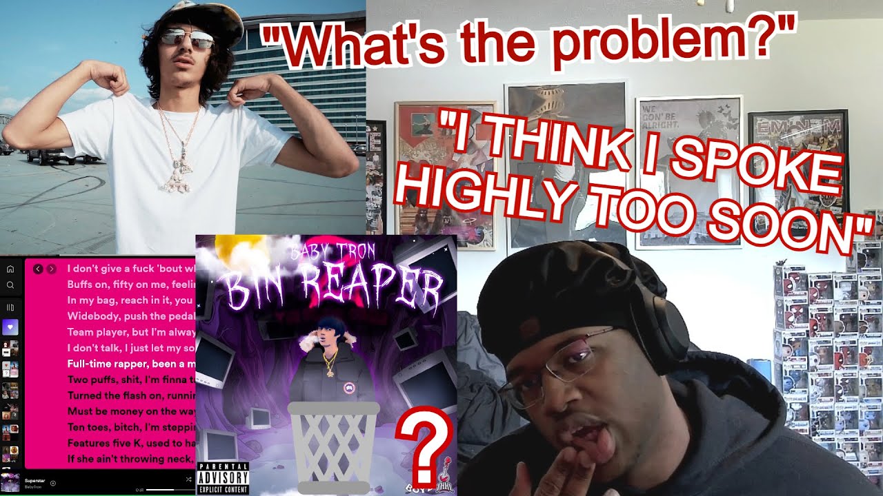 Antwan X BABYTRON'S BIN REAPER 2 - album reaction - YouTube