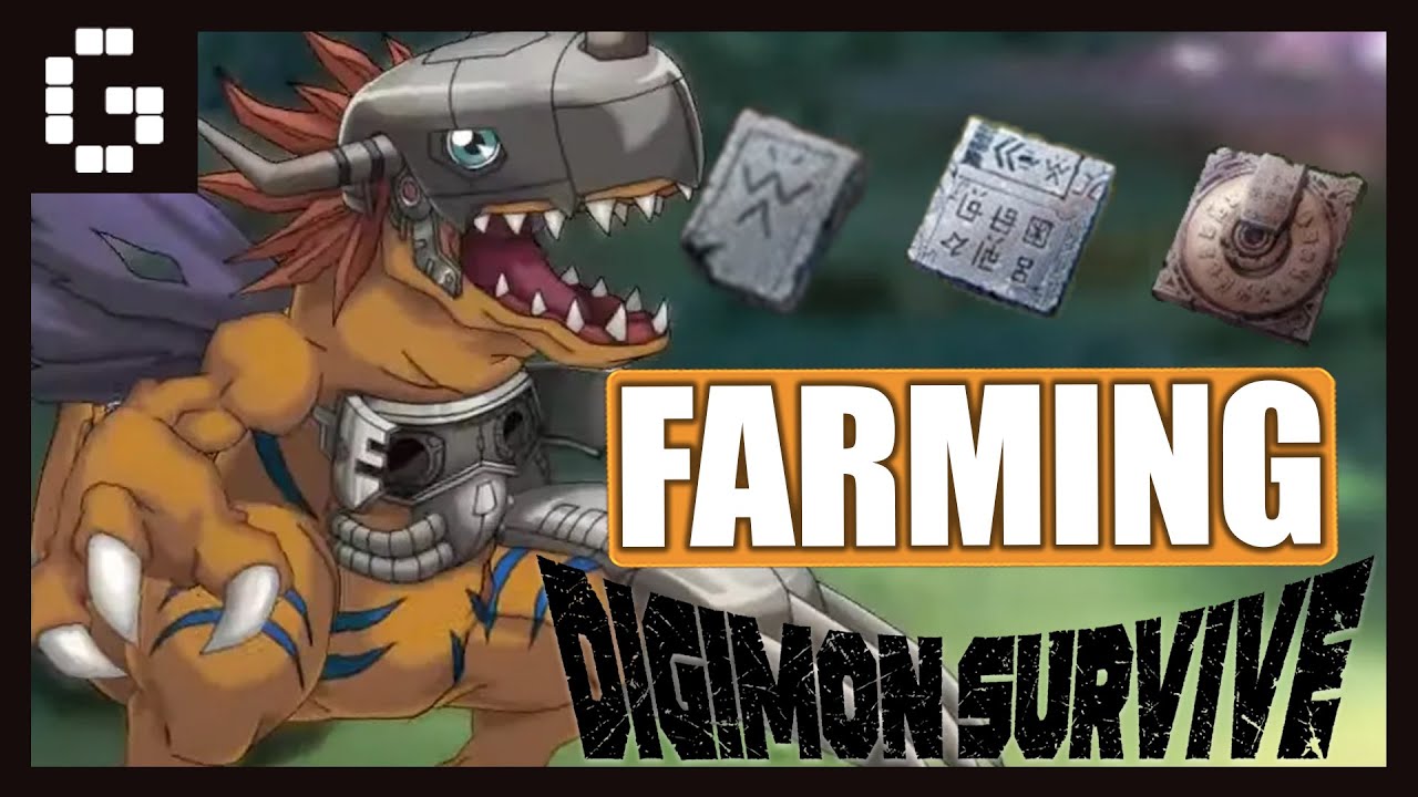 Digimon Survive Evolution Item (Slab) Farming Guide - YouTube