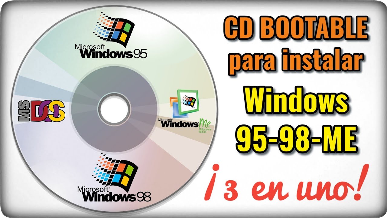 Cómo crear un CD bootable, 3 EN UNO, para arrancar un PC e instalar ...