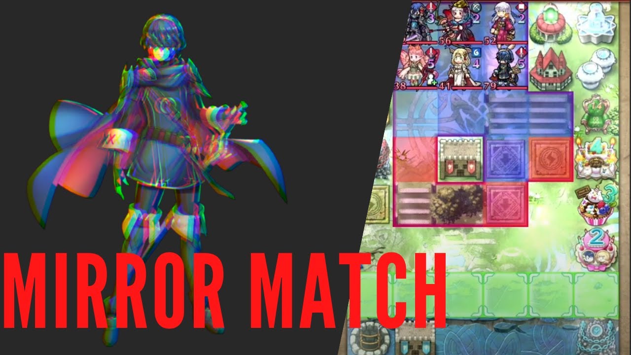 Masked Marth Mirror Match in Vault of Heaven (Aether Raids) | Fire ...