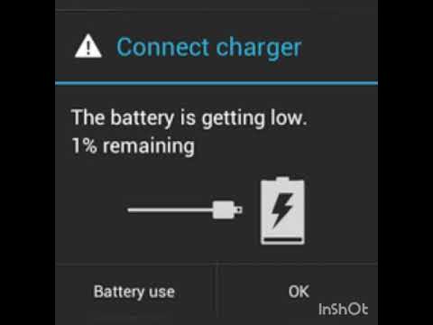 Low Battery Android 4.0.4 - YouTube