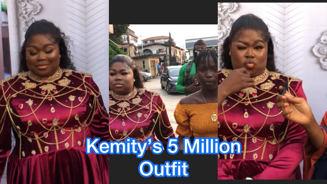 See 5 Million Naira Dress Kemity ‘SIDI’ Rock To Her Show Peelee Night ...