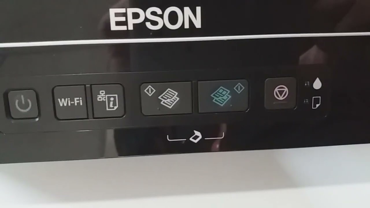 Auto teste de impressão impressora Epson como fazer a limpeza pelo ...