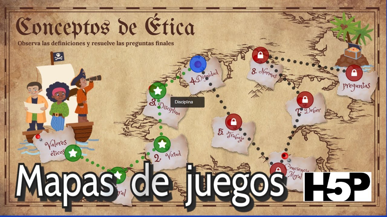 Mapas de Juegos en H5P: La Nueva Frontera Educativa - YouTube