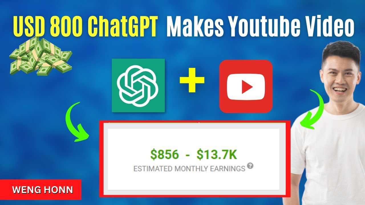 MAKE $800 WITH CHATGPT ON YOUTUBE? | HOW TO MAKE MONEY ON YOUTUBE USING ...
