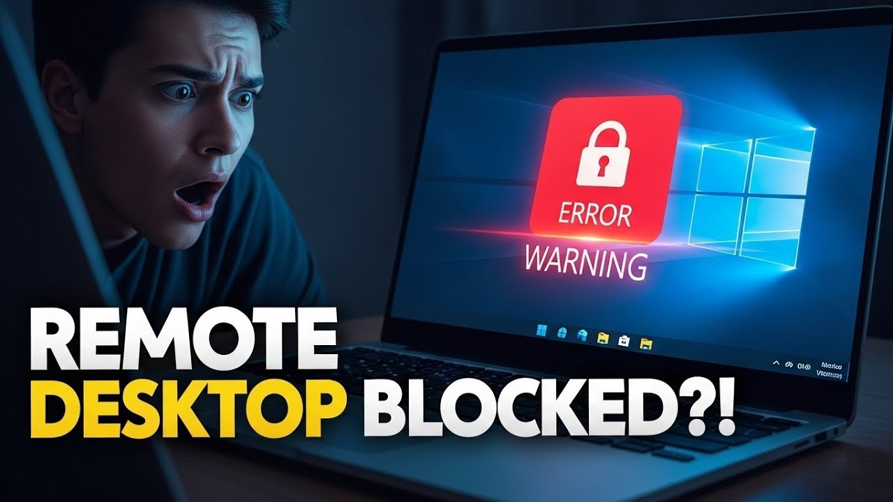 Fix Remote Desktop “User Account Restriction” Error (Works 100%!) - YouTube