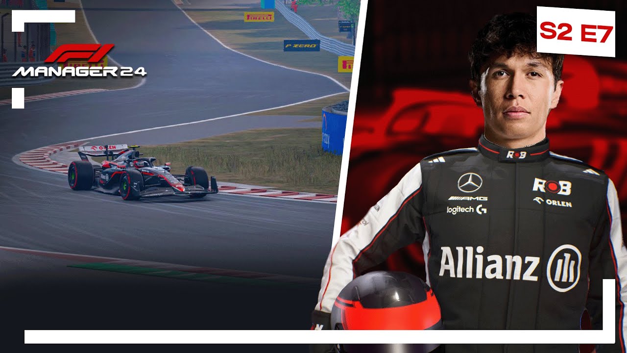 ALBON DEVIENT INNARETABLE !! - MyTeam Rob F1 Manager 24 #7 - YouTube