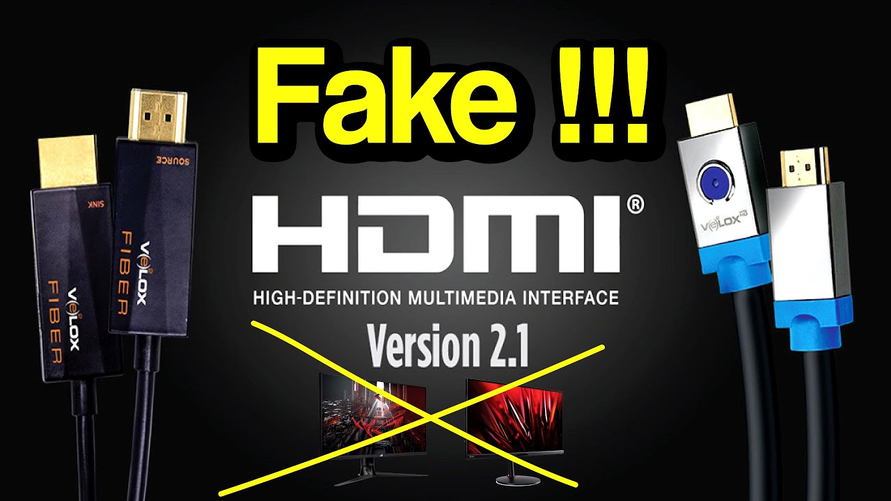 Fake HDMI 2.1 Displays Sell | HDMI 2.1 vs HDMI 2.0 Cable | HDMI 2.1 ...