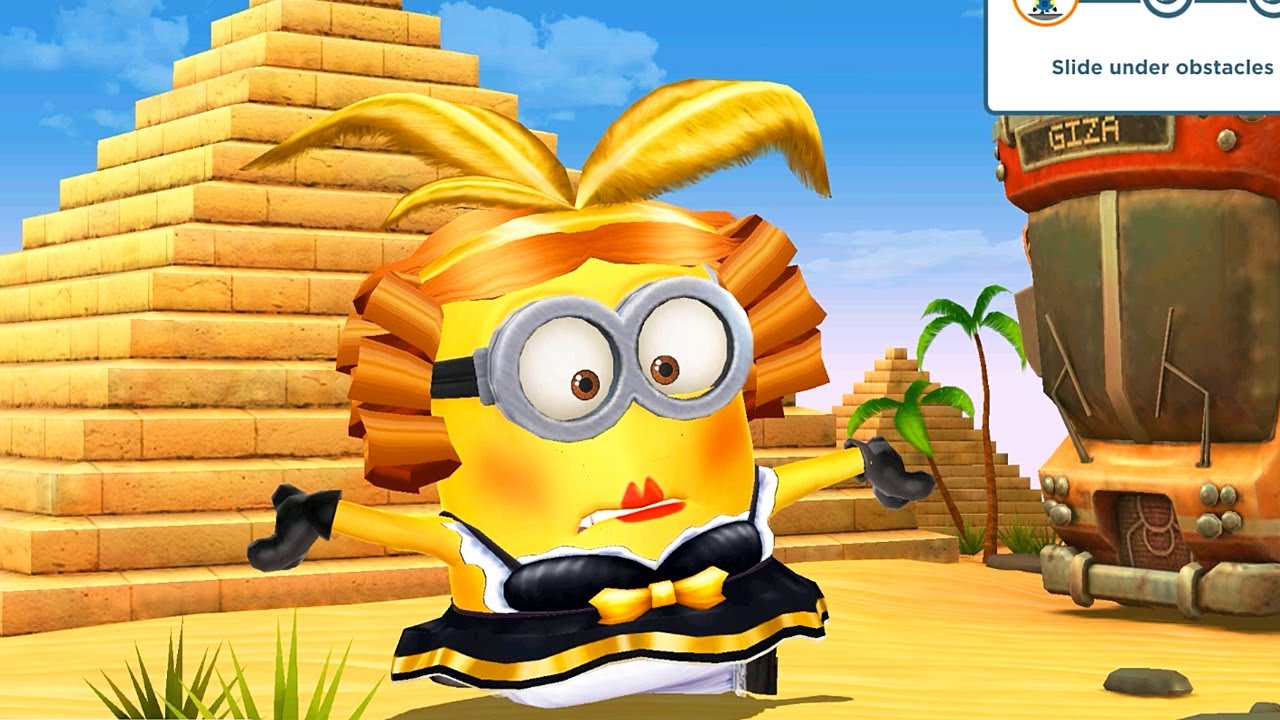 Despicable me Minion rush lvl 803 : Slide under obstacles 130 times ...