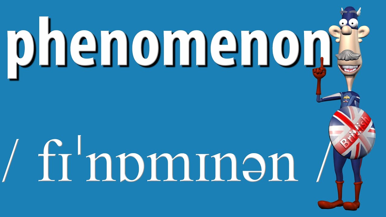 How to Say Phenomenon | British Pronunciation | Learn English - YouTube