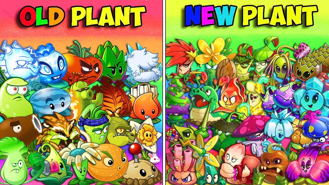 OLD PLANT vs NEW PLANT in China & International - Who Will Win? - Pvz 2 ...