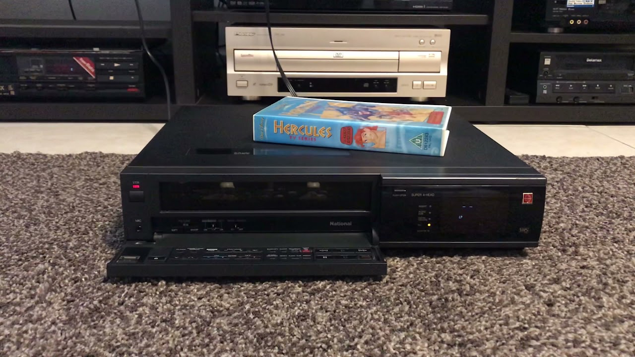 NATIONAL NV-L250 VCR VHS PLAYER - YouTube
