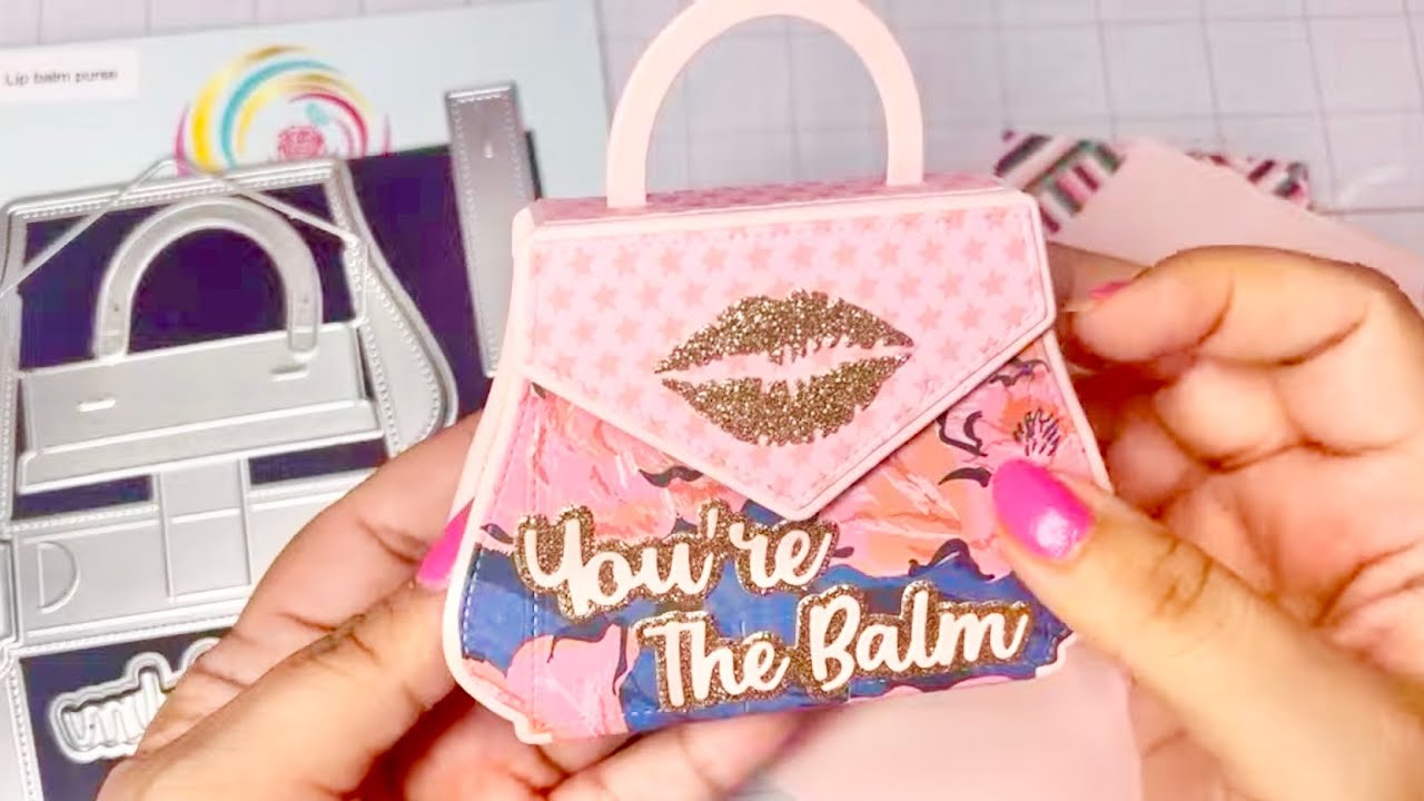 Lip Balm Purse Tutorial- Valentine’s Embellishments ft My Crafting ...