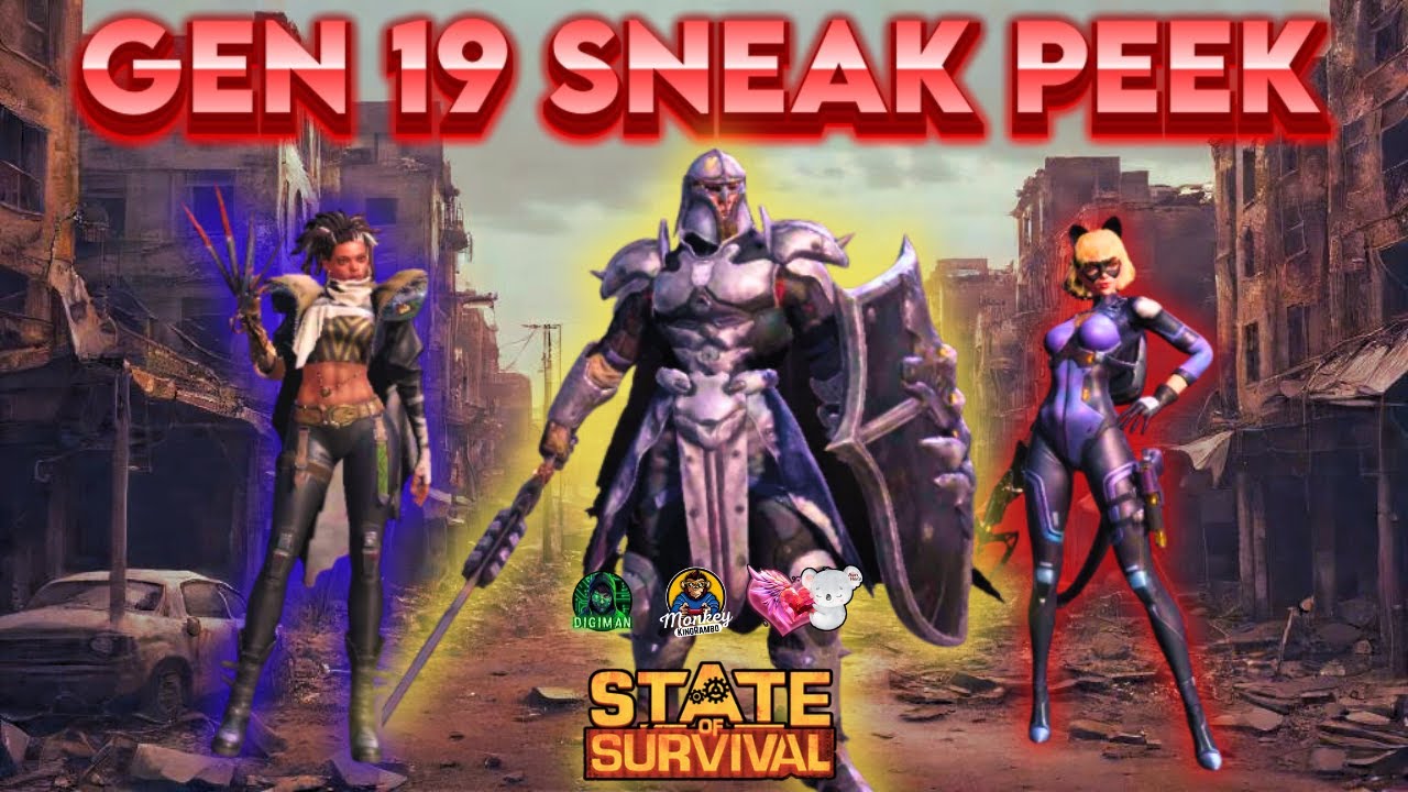 STATE OF SURVIVAL: The ULTIMATE Cross Hero Generation 17-19 Build ...
