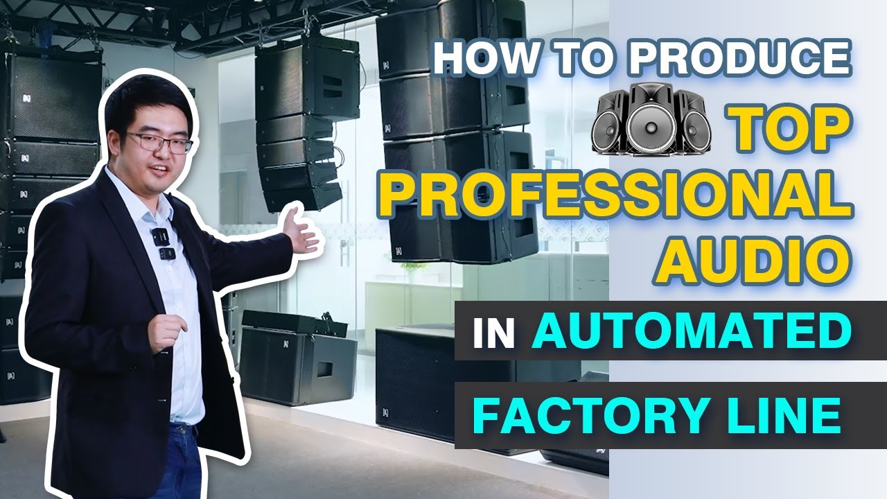 How to produce top professional audio in automated factory line - YouTube