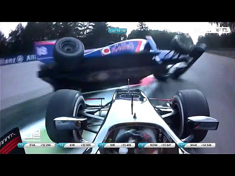 GP2 2015/2016 Onboard Crash Compilation (Dallara GP2/11)