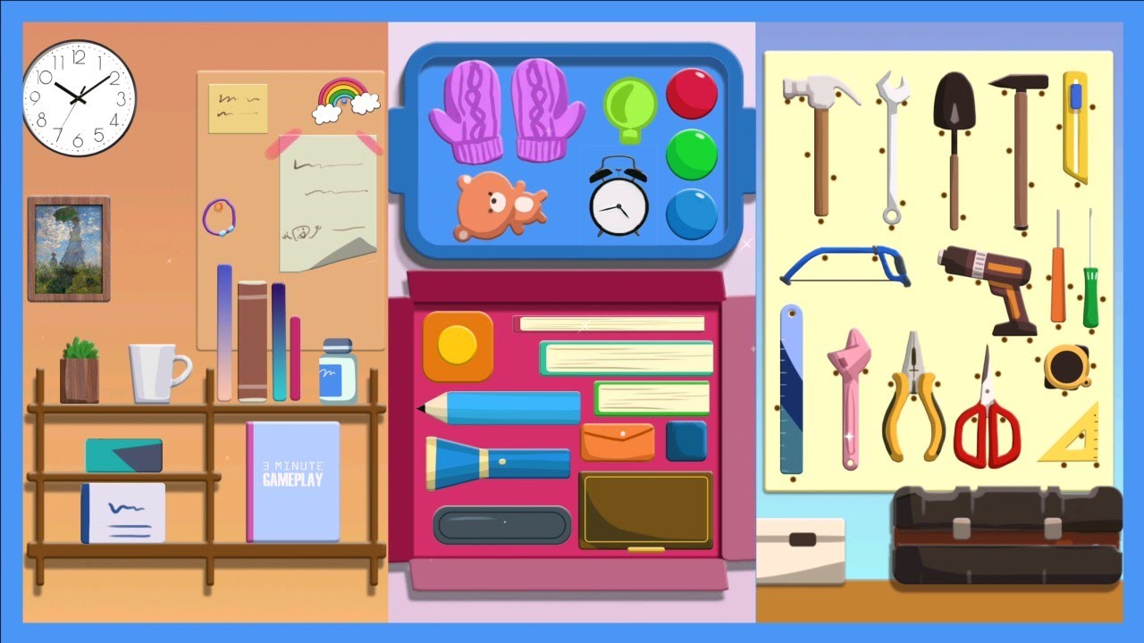 Fill The Room | 3 Minute Gameplay Level 8-11 - YouTube