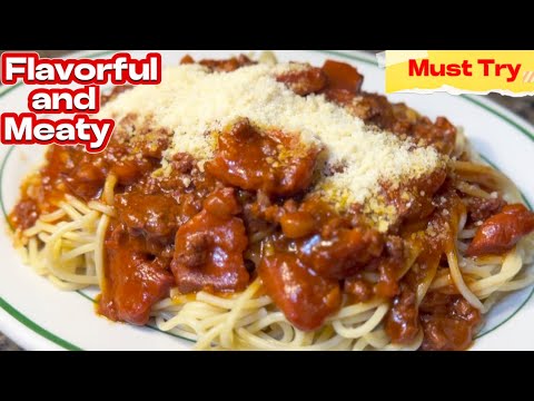 How to make Spaghetti and Ham Recipe || Spaghetti Recipe - YouTube