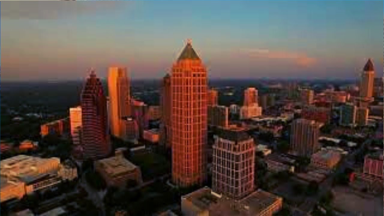 Atlanta Georgia 4k, USA, Ultra HD Drone Film - YouTube
