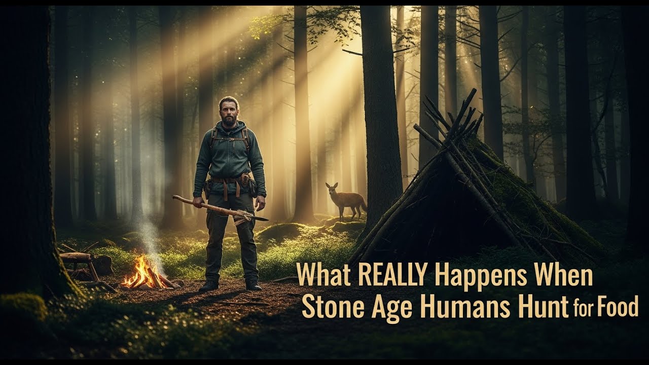 What REALLY Happens When Stone Age Humans Hunt for Food - YouTube