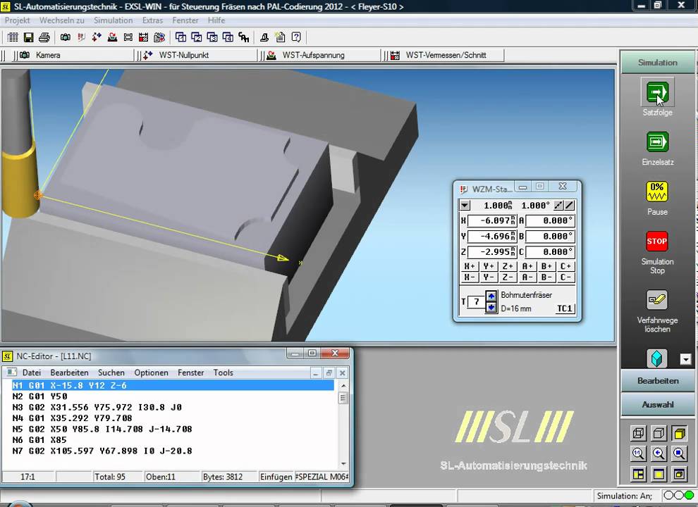 SL CNC EXSL - YouTube