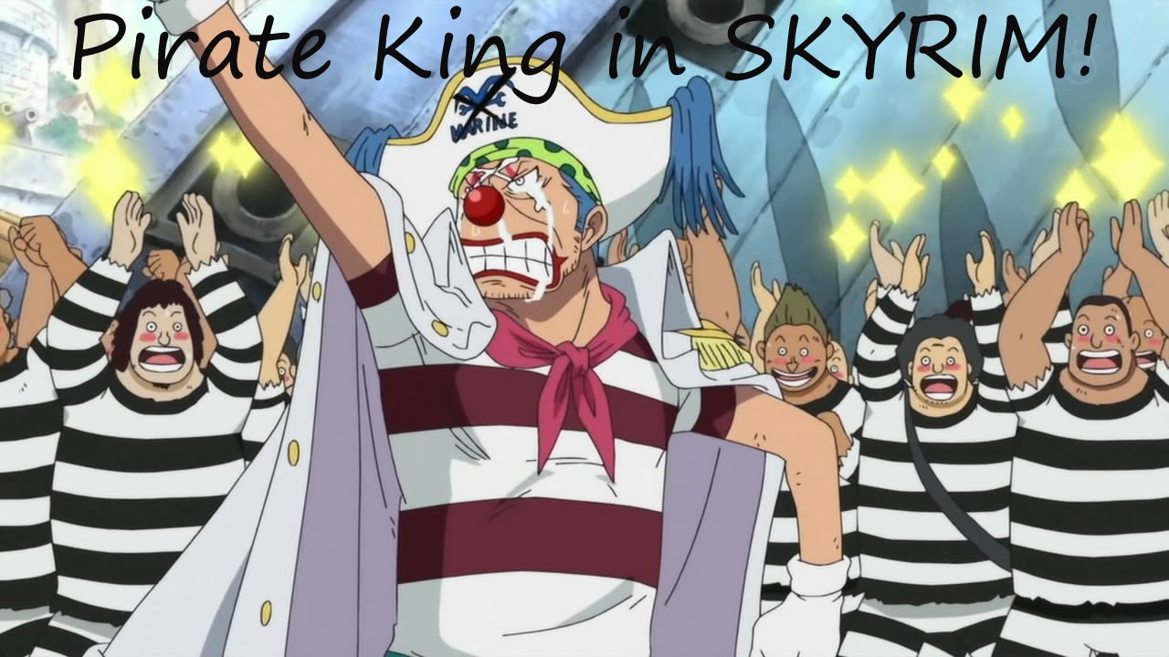 Skyrim One Piece MOD - Buggy Playermodel - YouTube