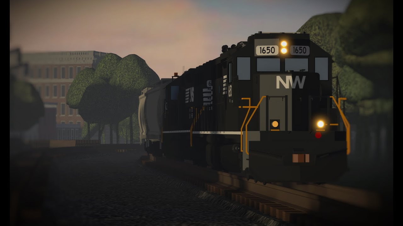 (4K) Chasing NS 1650 SD40-2 (NW Nose) in Southline District # ...