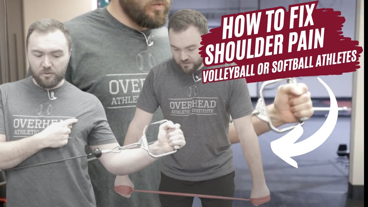 How to FIX Shoulder Pain in the Female Athlete - Tips for the Softball ...