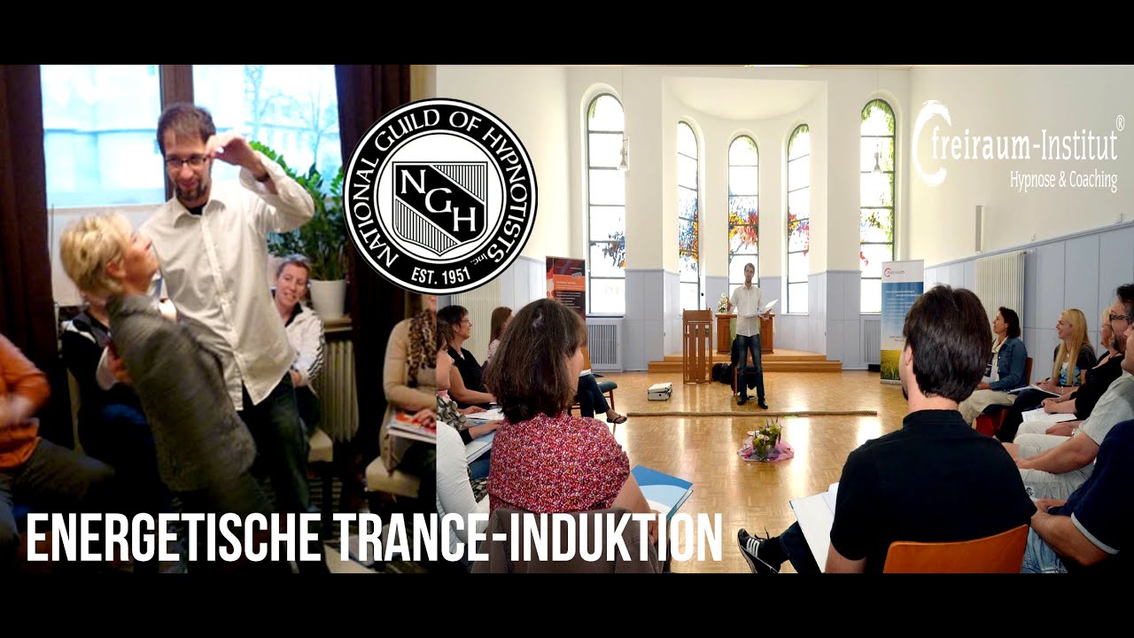 HYPNOSE-DEMO | Mesmerismus & Schnellhypnose in Hypnoseausbildung - YouTube