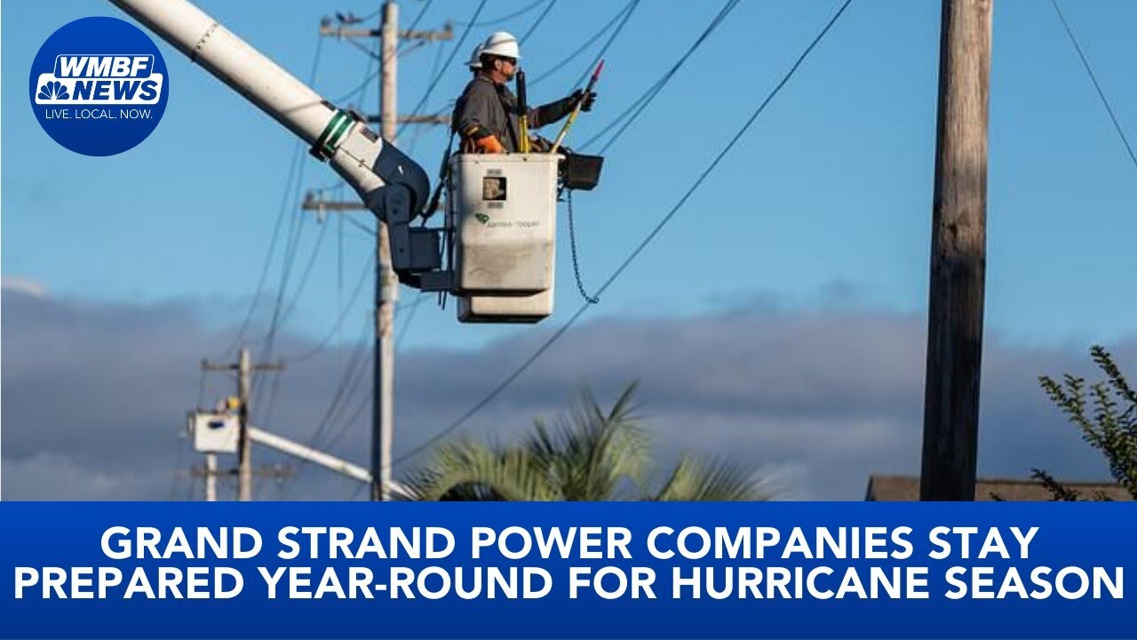 Grand Strand power companies stay prepared year round for hurricane ...