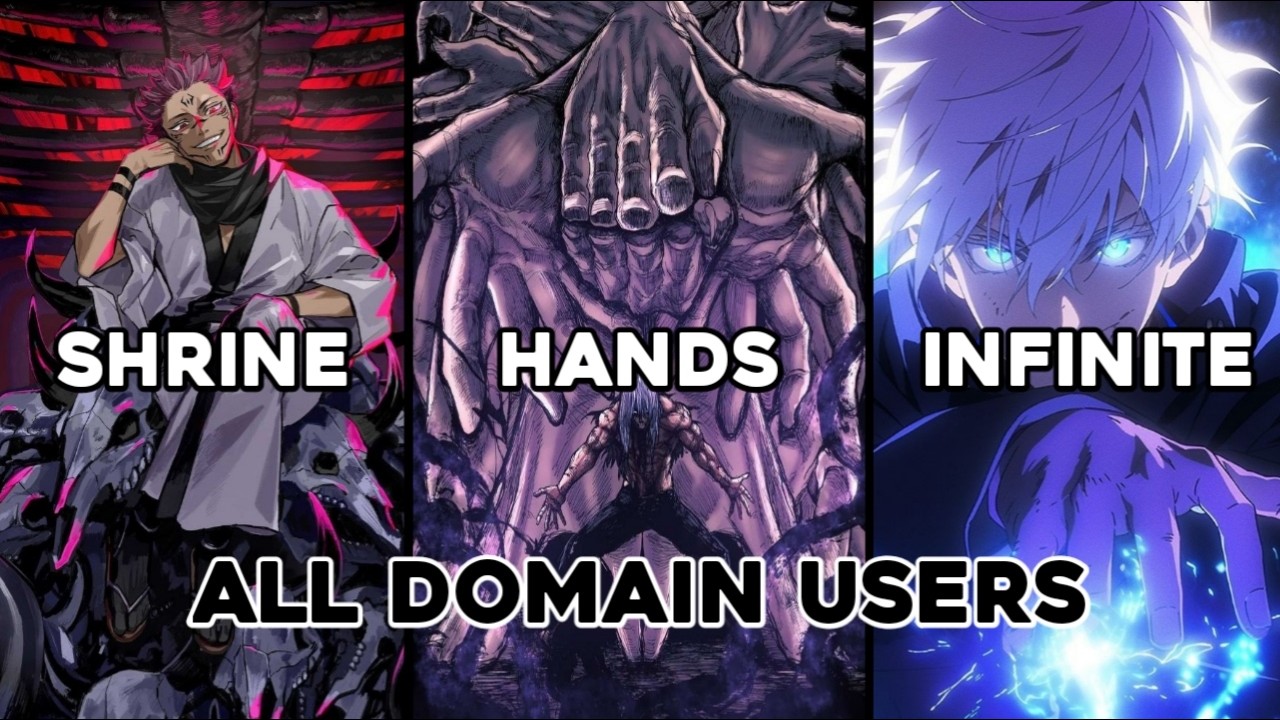 All Domain Expansion in Jujutsu Kaisen!!!(Hindi) - YouTube