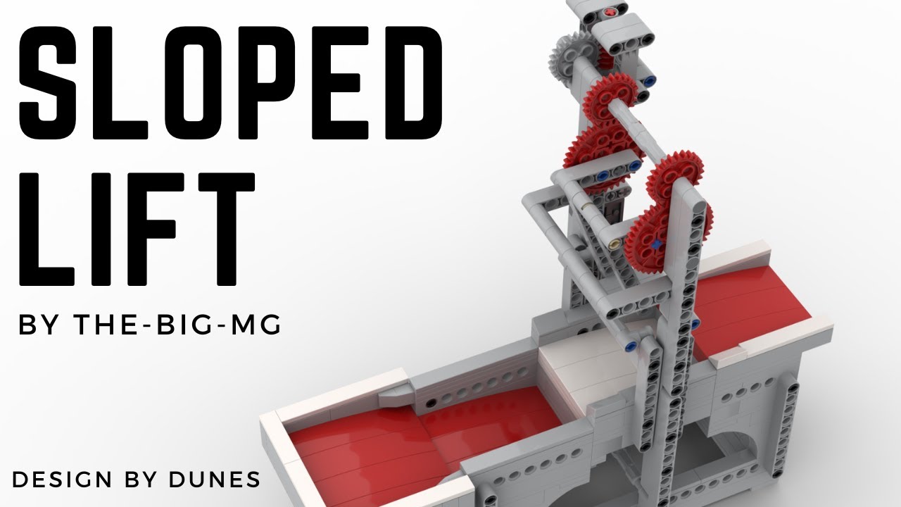 Lego GBC Module - Sloped Lift - YouTube
