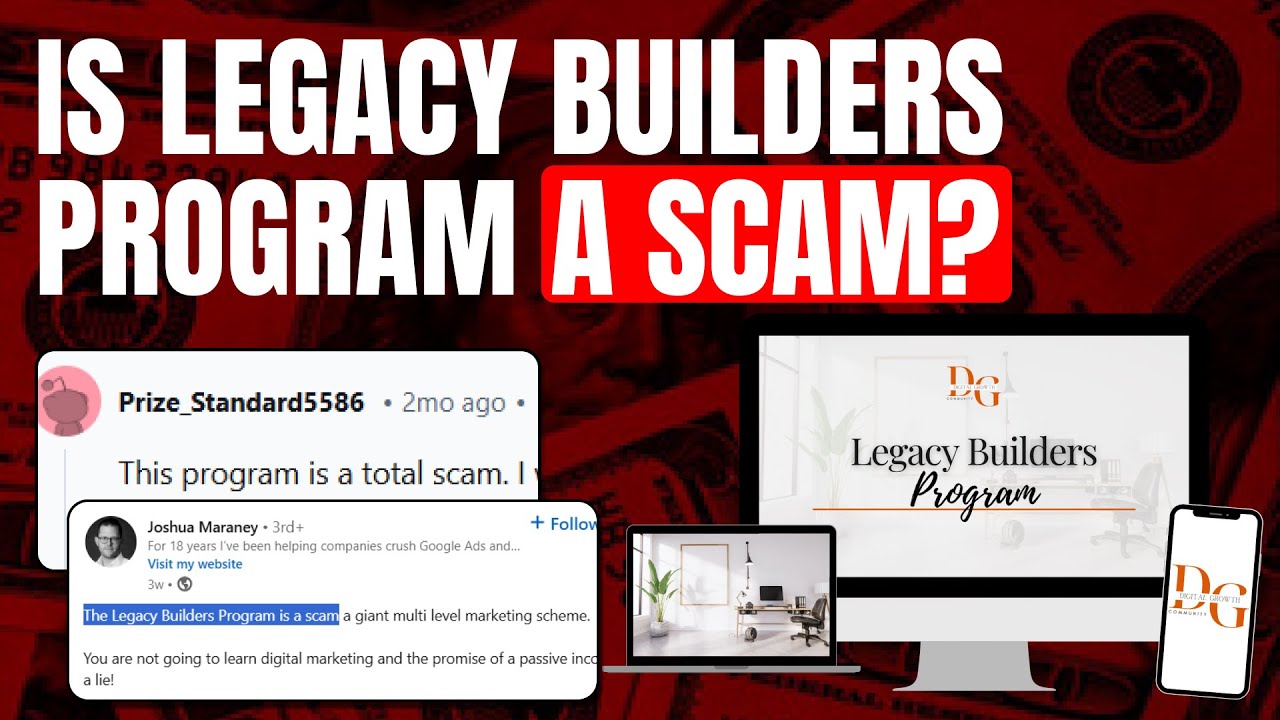 Is the Legacy Builders Program a SCAM? (REAL Buyer Reviews) - YouTube