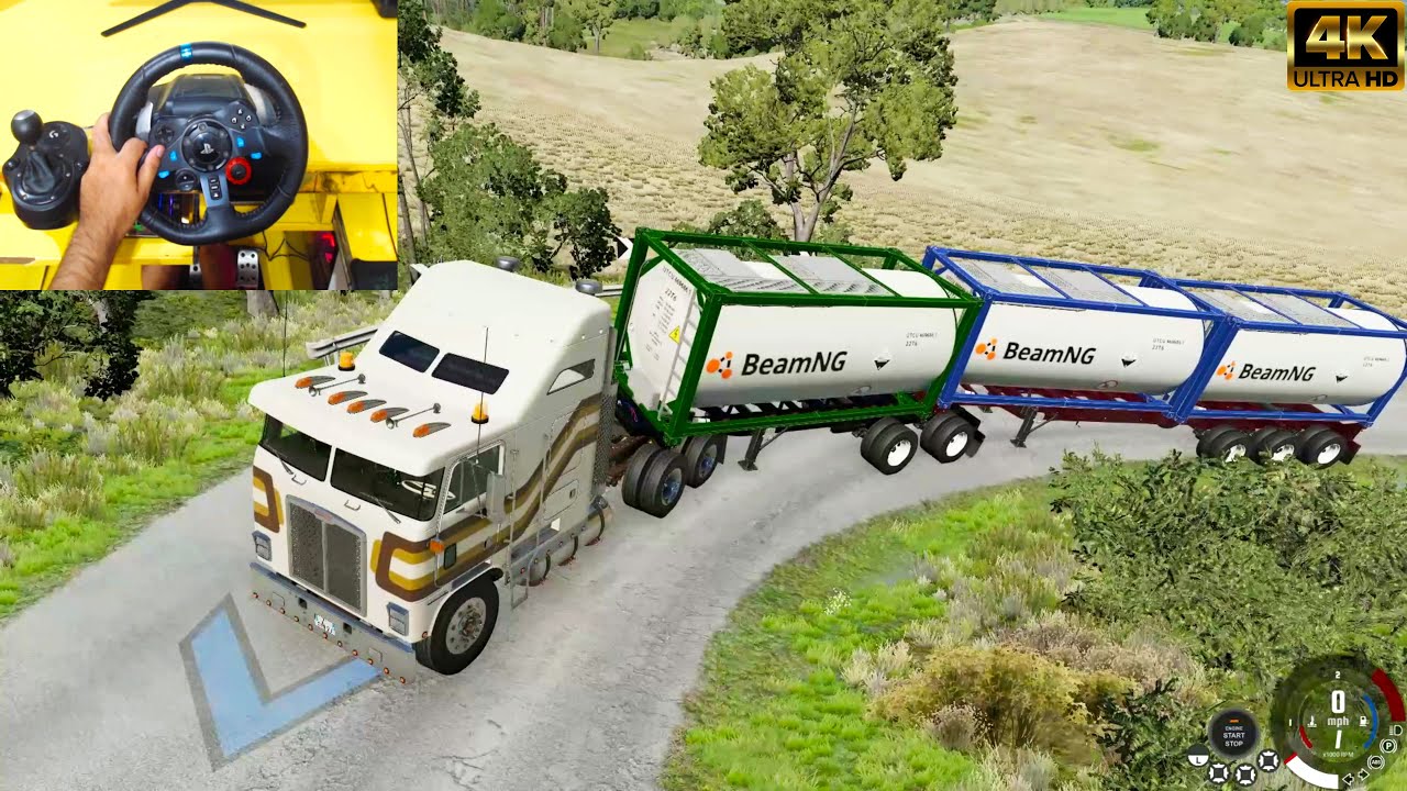 Heavy Haulage with the Gavril T-Series - BeamNG.Drive v0.32 | Logitech ...