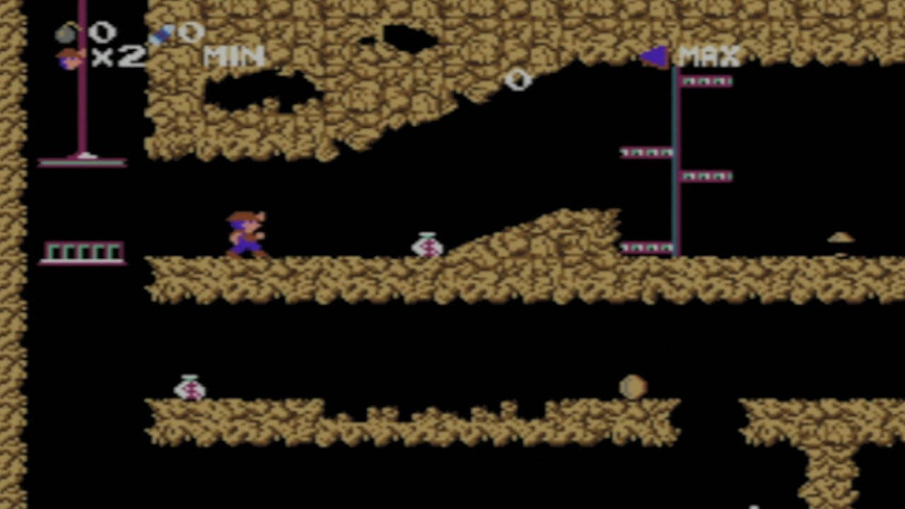 CGR Undertow - SPELUNKER review for NES - YouTube