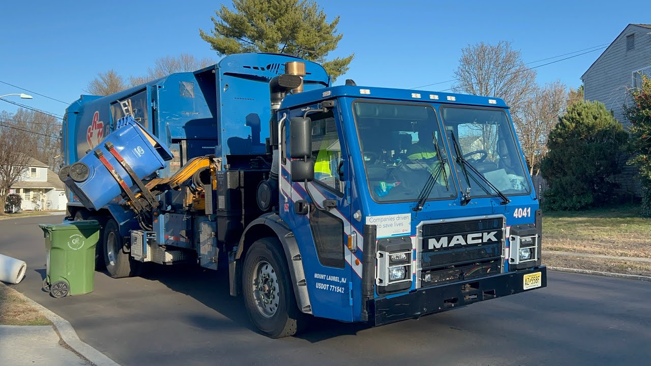Worlds number one best recycling driver | Republic Services Mack Lr ...