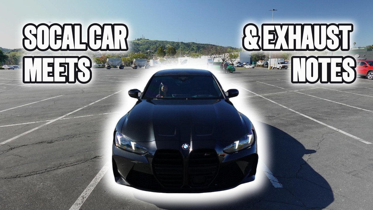 Huge SoCal BMW + JDM Car Meet | POV G80 M3 ASMR Drive-Along - YouTube