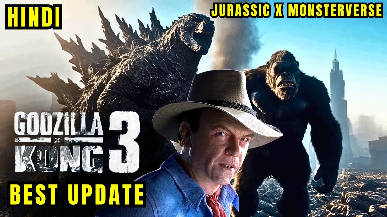 Sam Neill In Godzilla X Kong Sequel | Godzilla X Kong 3 | Dr Alan Grant ...