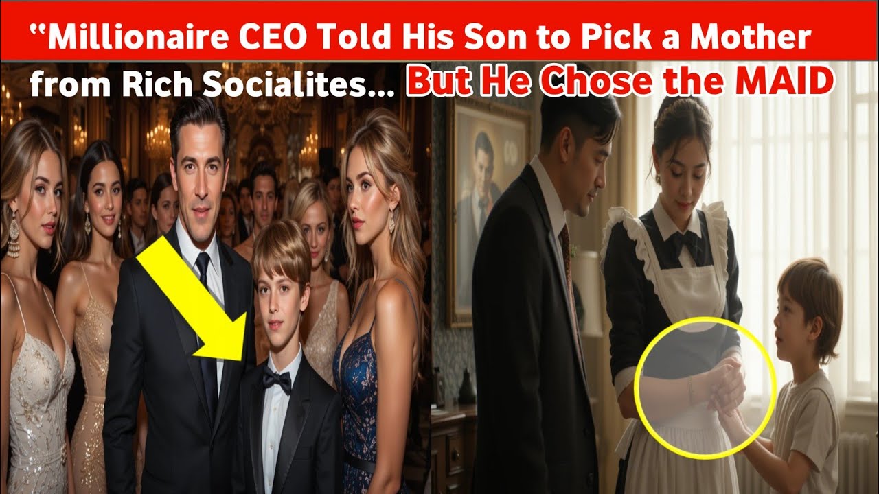 “Millionaire CEO Told His Son to Pick a Mother from Rich Socialites ...