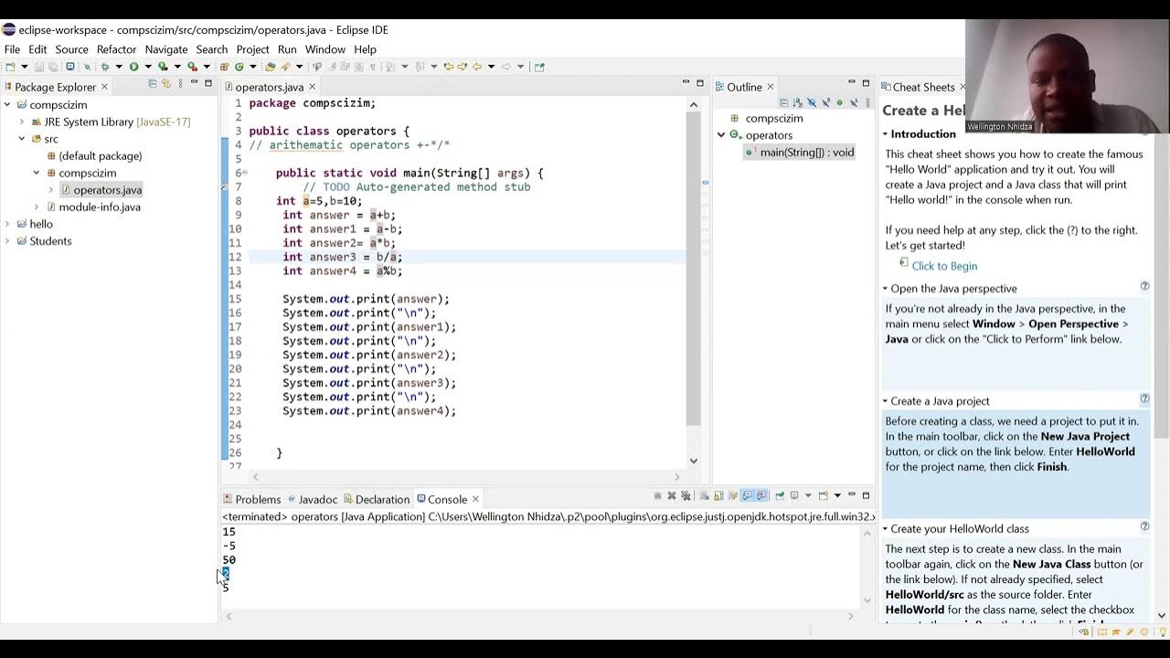 Java Programming Part 1 - YouTube