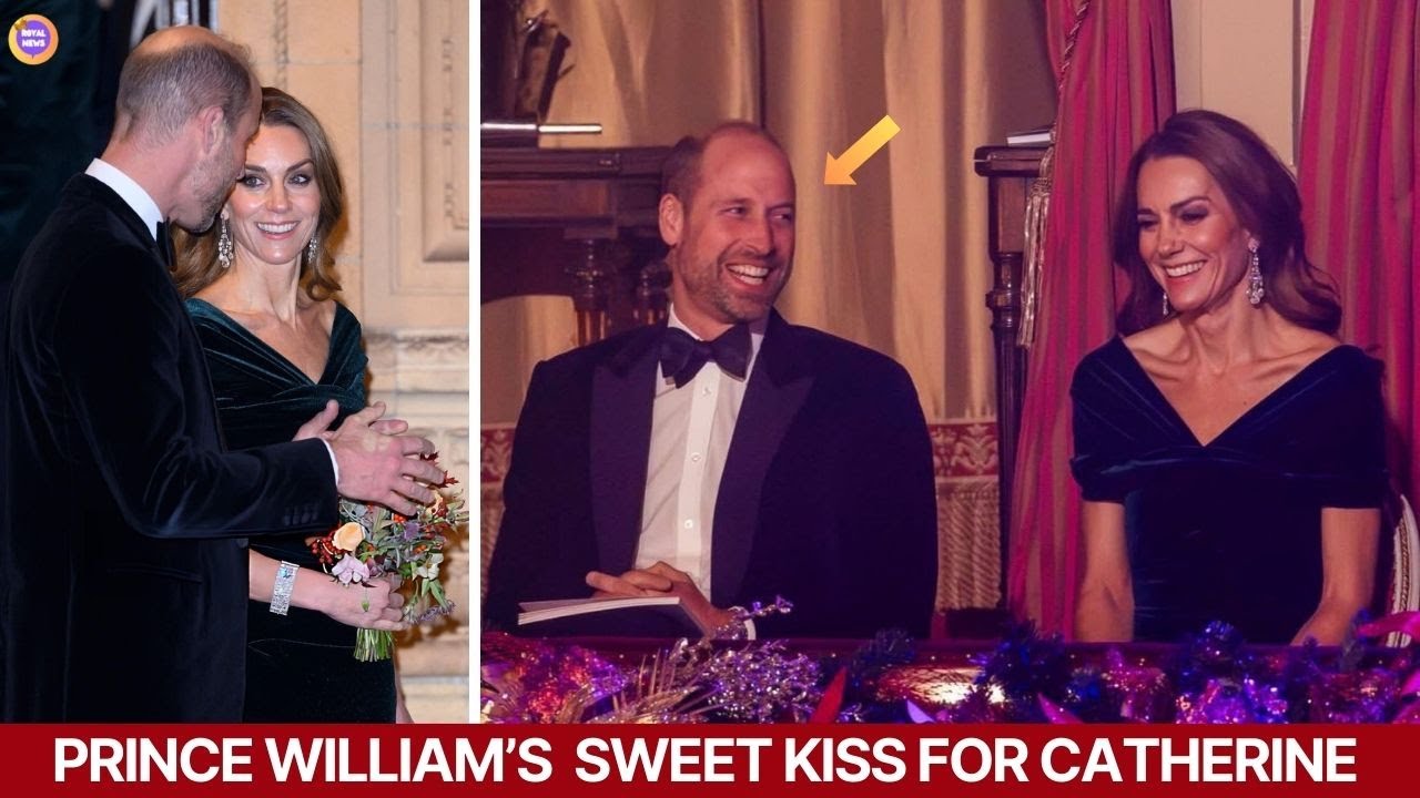 Prince William Steals the Spotlight With SWEET KISS for Princess ...