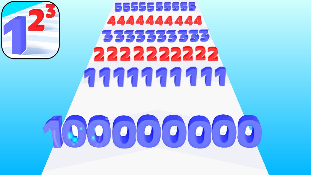Play 1000000 Levels Tiktok Mobile Games Number Masters All Level Top ...